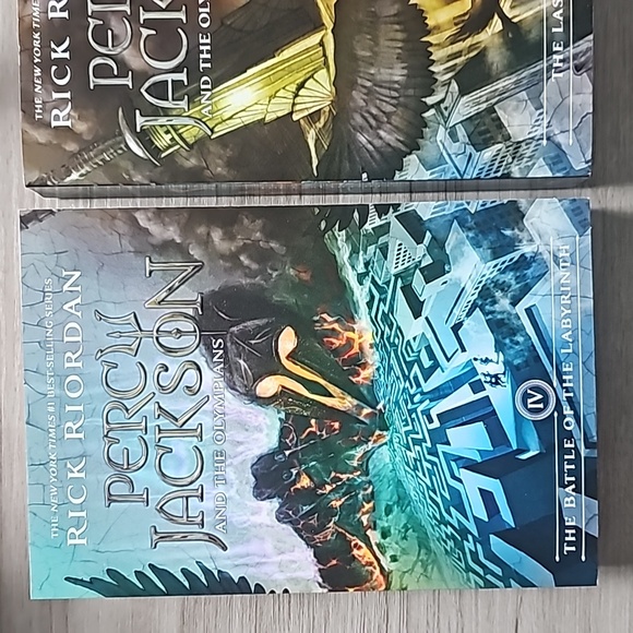 RickRiordan | Accents | Bundle Of Percy Jackson And Olympians Series ...